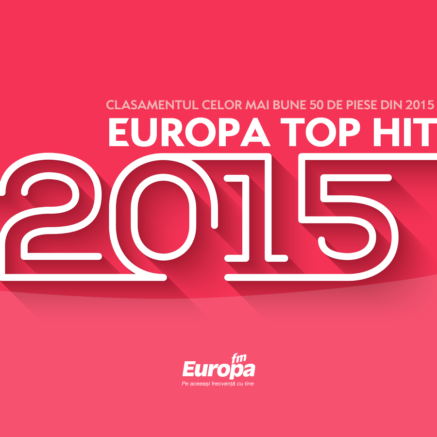 Europa Top Hit 2015 – Topul celor mai bune 50 de piese din 2015 : Europa FM