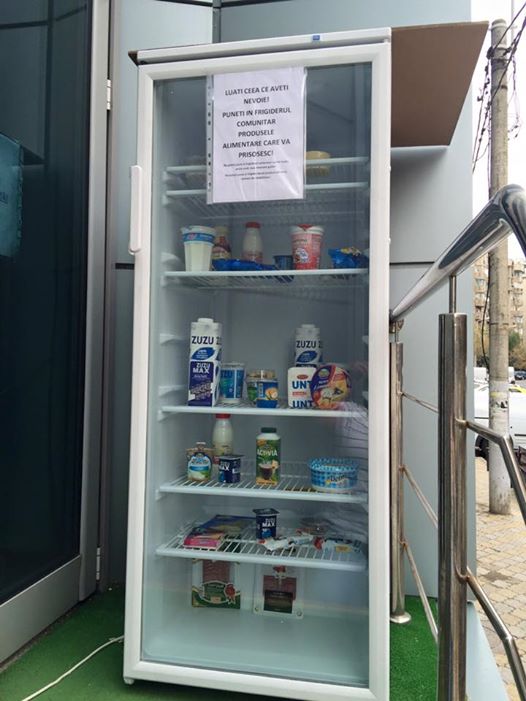 Frigiderul Comunitar e aproape gol, la 4 luni de la inaugurare : Europa FM