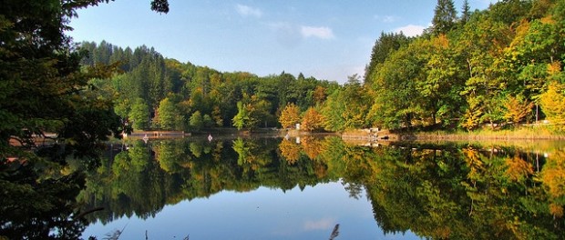 Lacul Ursu, cel mai mare lac helioterm din lume – GALERIE FOTO : Europa FM