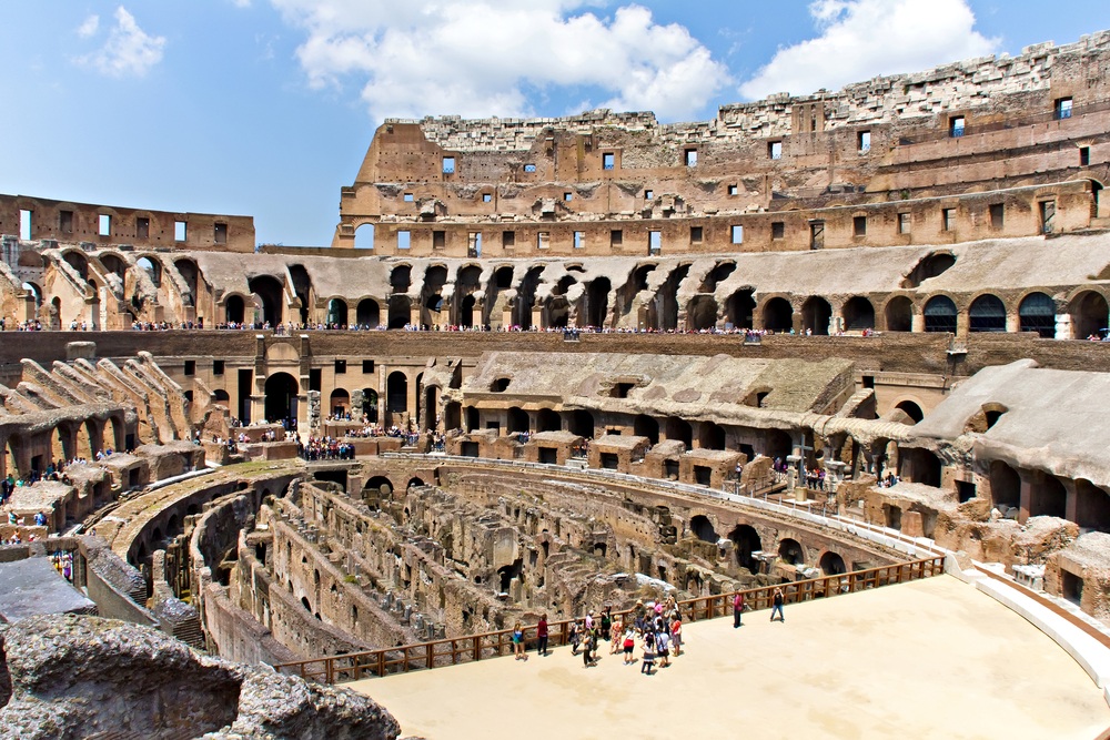 Colosseum-ul, cel mai mare amfiteatru antic – GALERIE FOTO : Europa FM