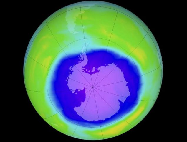 S-a închis cea mai mare gaură în stratul de ozon observată deasupra ...