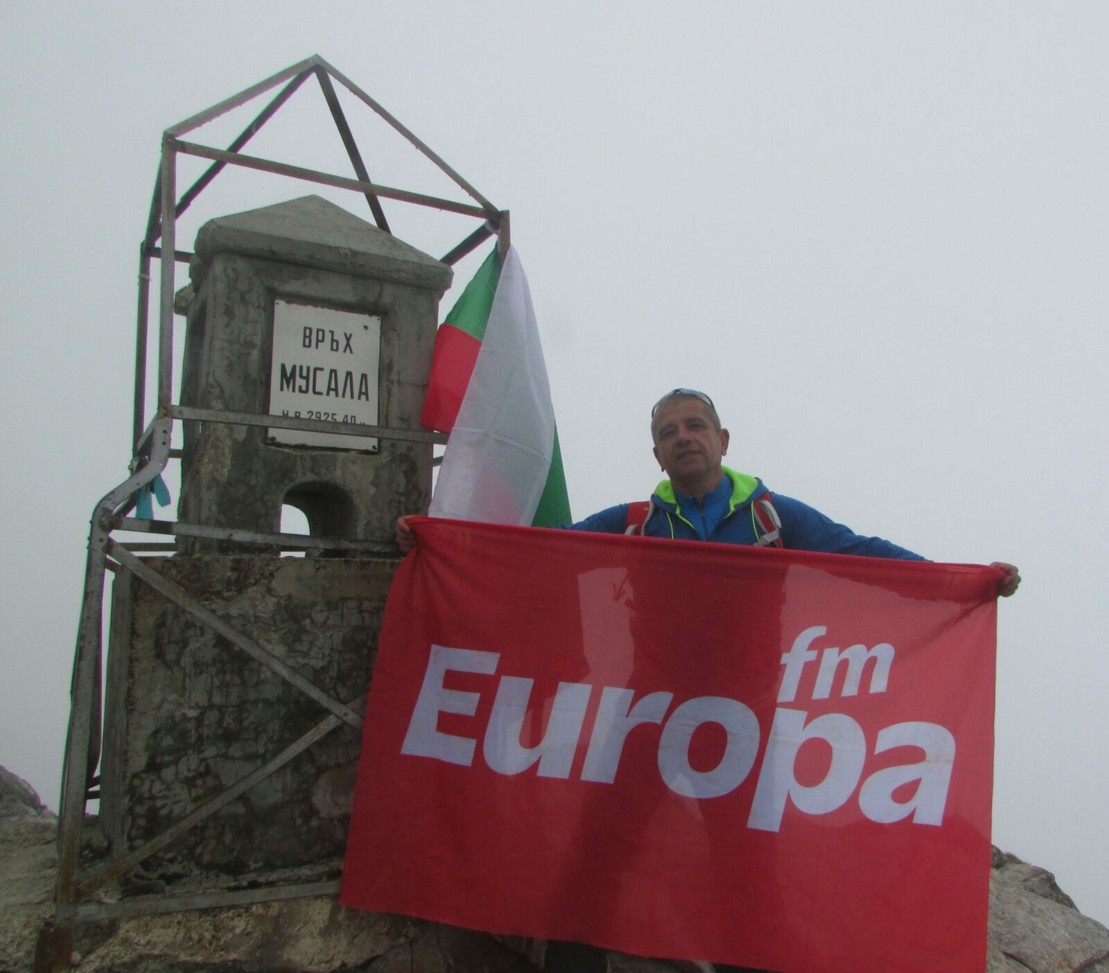 Europa FM, pe cel mai înalt vârf montan din Peninsula Balcanică : Europa FM