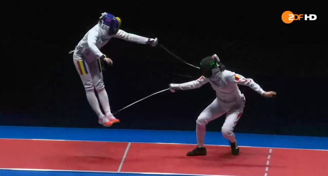 Imagini spectaculoase cu Ana-Maria Popescu în finala de spadă de la Rio ...