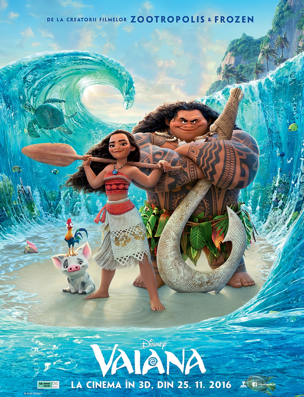 Filmul „Vaiana”, inspirat din legendele populare în culturile din ...