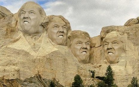 Donald Trump, sculptat pe Muntele Rushmore? : Europa FM