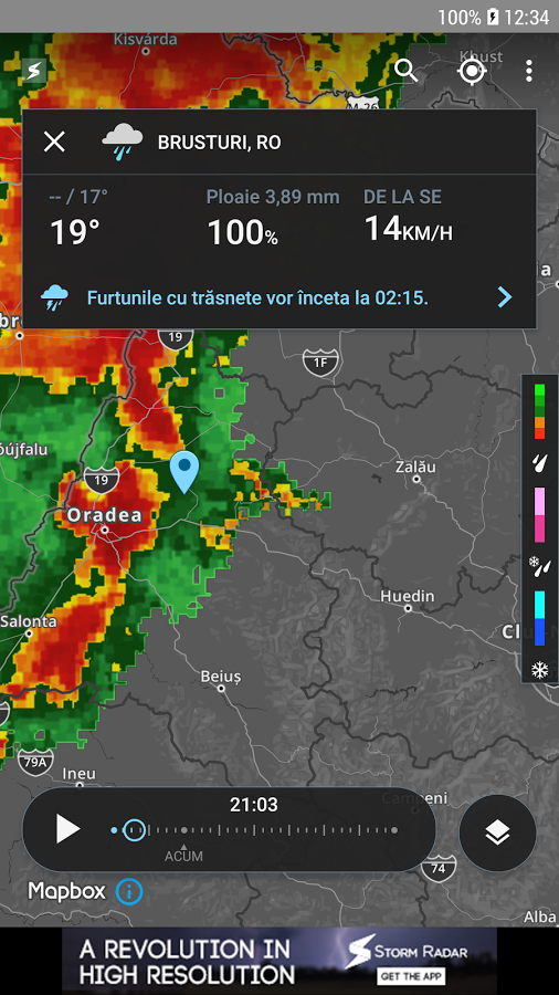Aplicația care îți spune când vine furtuna : Europa FM