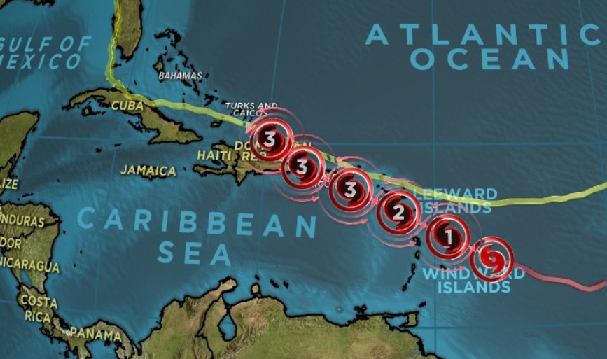 Atenționare de călătorie: Condiții meteo severe în Caraibe, cauzate de ...