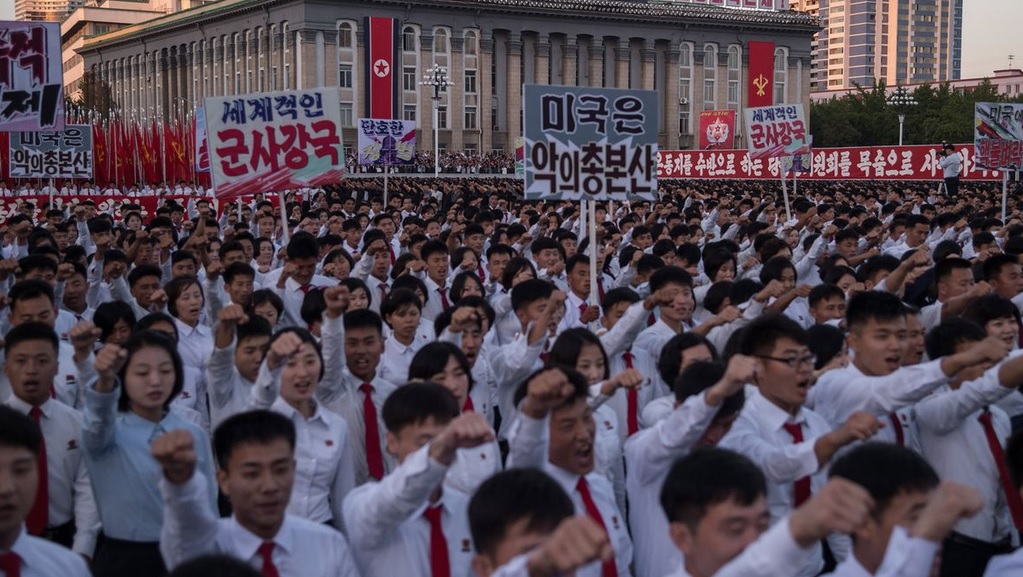 COREEA DE NORD: Amplă manifestaţie antiamericană la Phenian : Europa FM