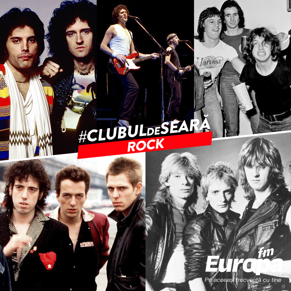 Topul Hiturilor Rock: Queen, Dire Straits, AC/DC, The Clash, Def ...