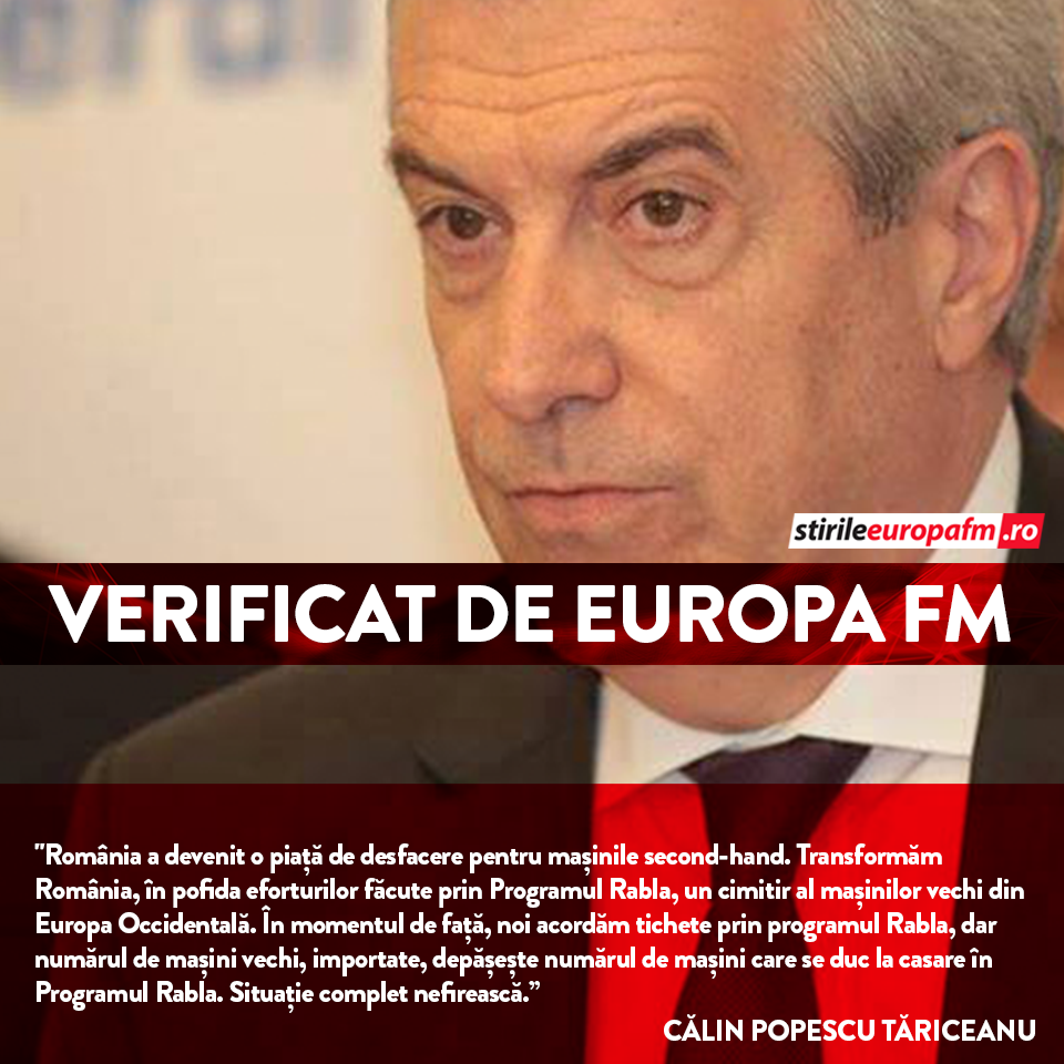 VERIFICAT DE EUROPA FM | A ajuns România un cimitir al mașinilor second ...