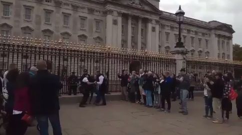 LONDRA: Femeie arestată după ce a încercat să escaladeze poarta ...