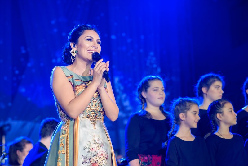 Andra a cântat alături de Andreea Esca, Luminița Anghel și Călin Goia ...