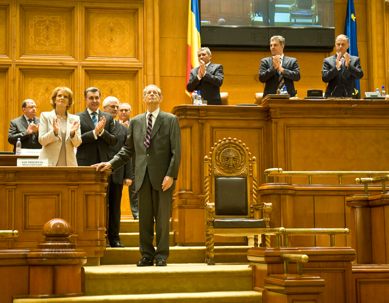 IN MEMORIAM Discursul Majestății Sale Regelui Mihai I în fața Camerelor ...