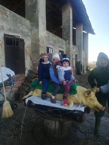 Copii călare pe porc – tradiție de Ignat la români? : Europa FM