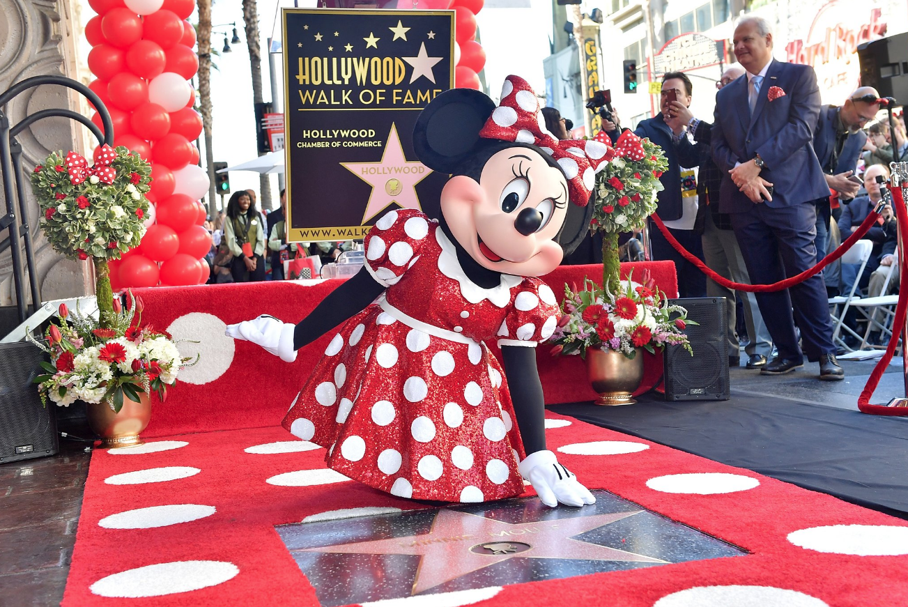 Minnie Mouse are o stea pe Walk of Fame : Europa FM