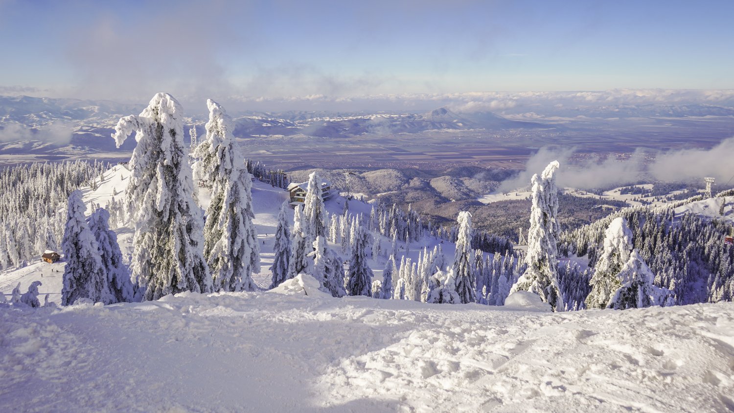 Pe schiuri în Vârful Postăvarul, la început de 2019 – GALERIE FOTO ...