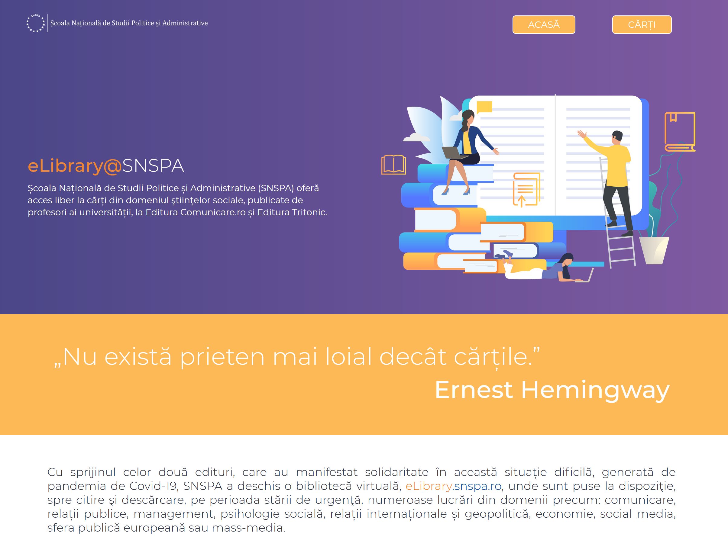 SNSPA oferă acces liber la cărți din domeniul ştiinţelor sociale ...