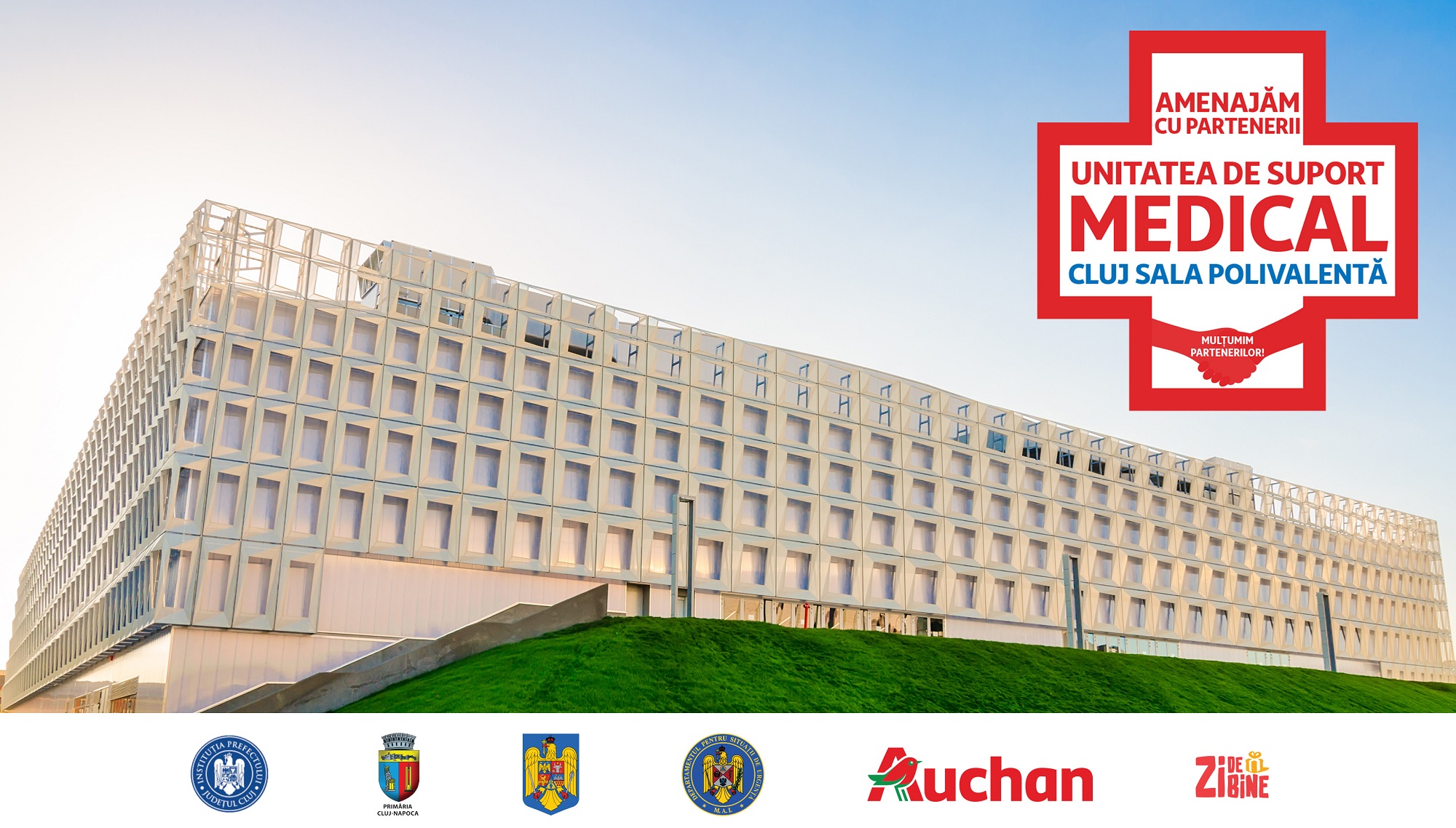 Auchan începe pregătirea celui de-al doilea centru de suport medical ...