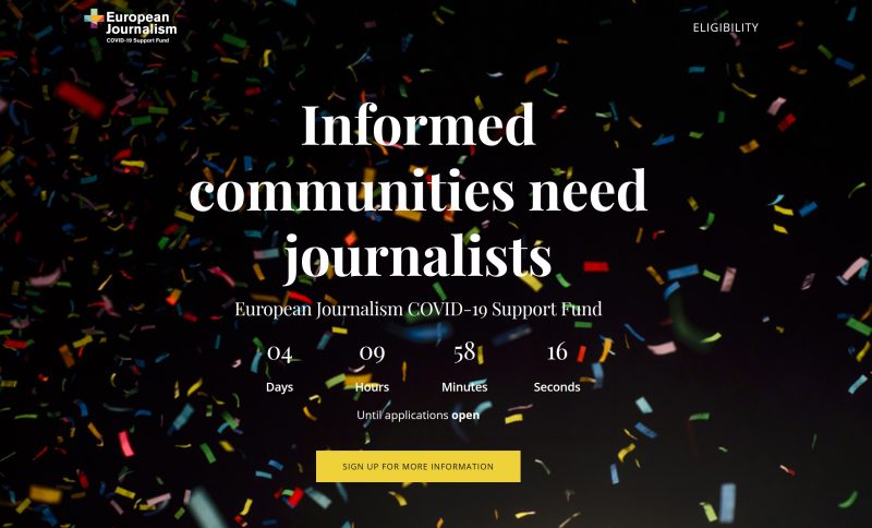 Facebook Journalism și Centrul European de Jurnalism lansează un fond ...