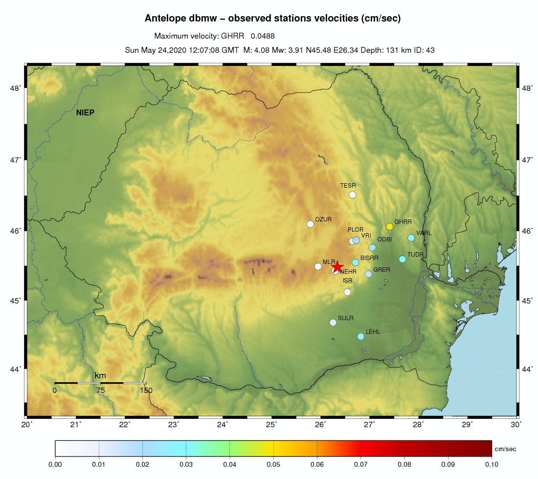 Cutremur cu magnitudinea de 4.1 pe scara Richter : Europa FM