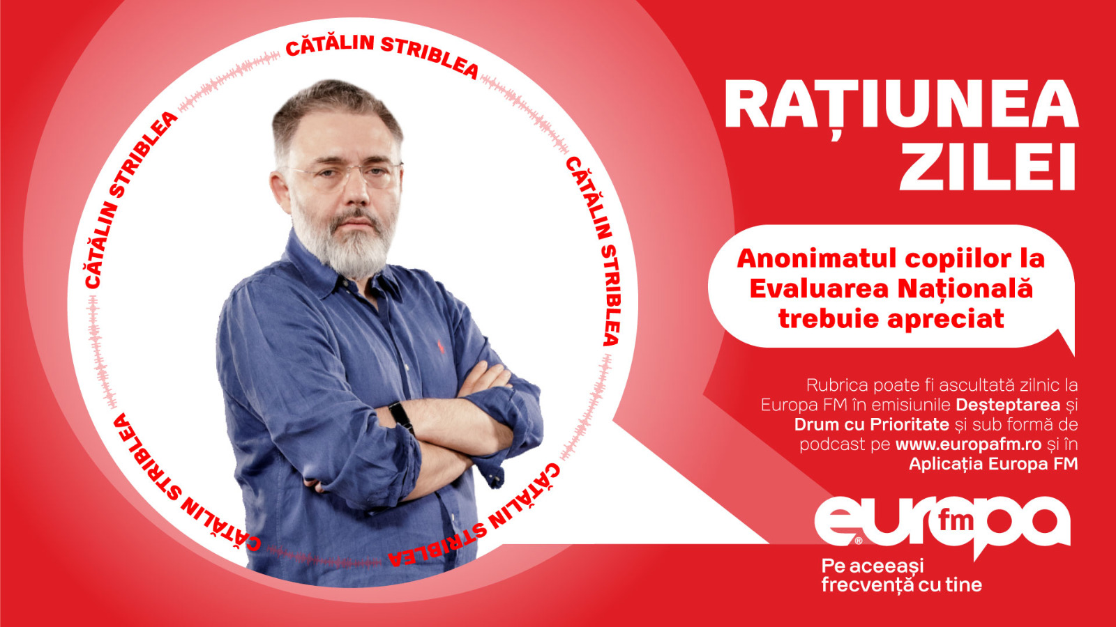 Rațiunea Zilei, de Cătălin Striblea: Anonimatul copiilor la Evaluarea ...