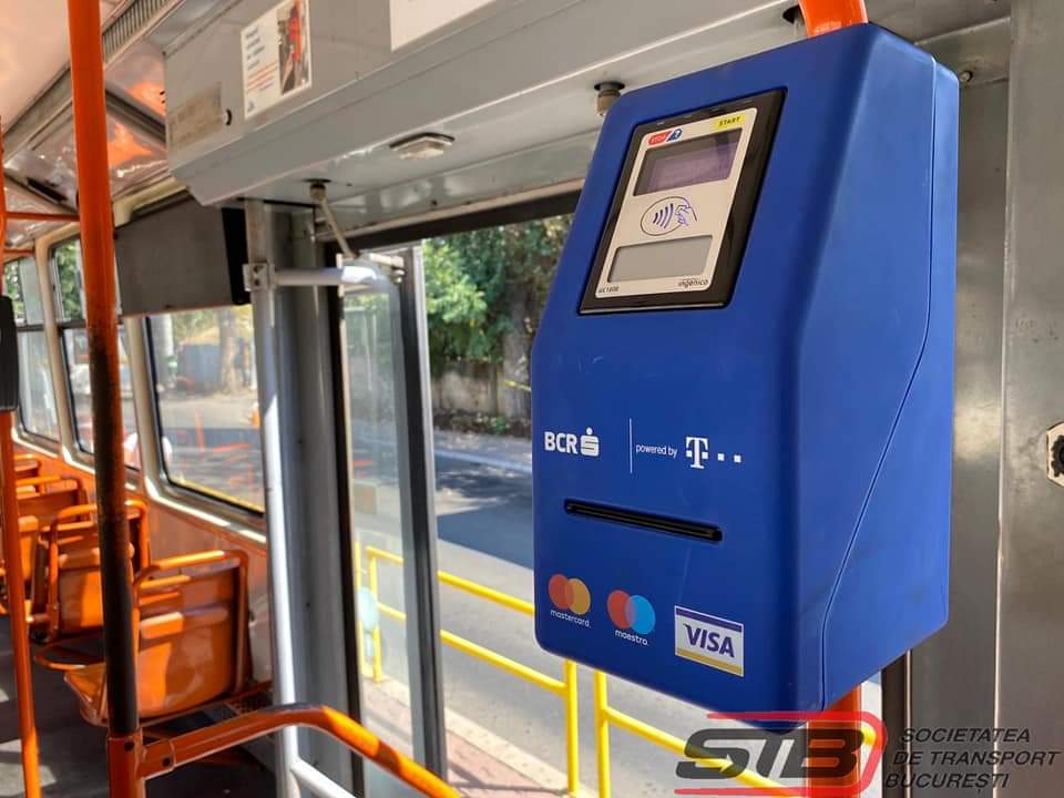 STB introduce plata cu cardul și pe linia 41 : Europa FM
