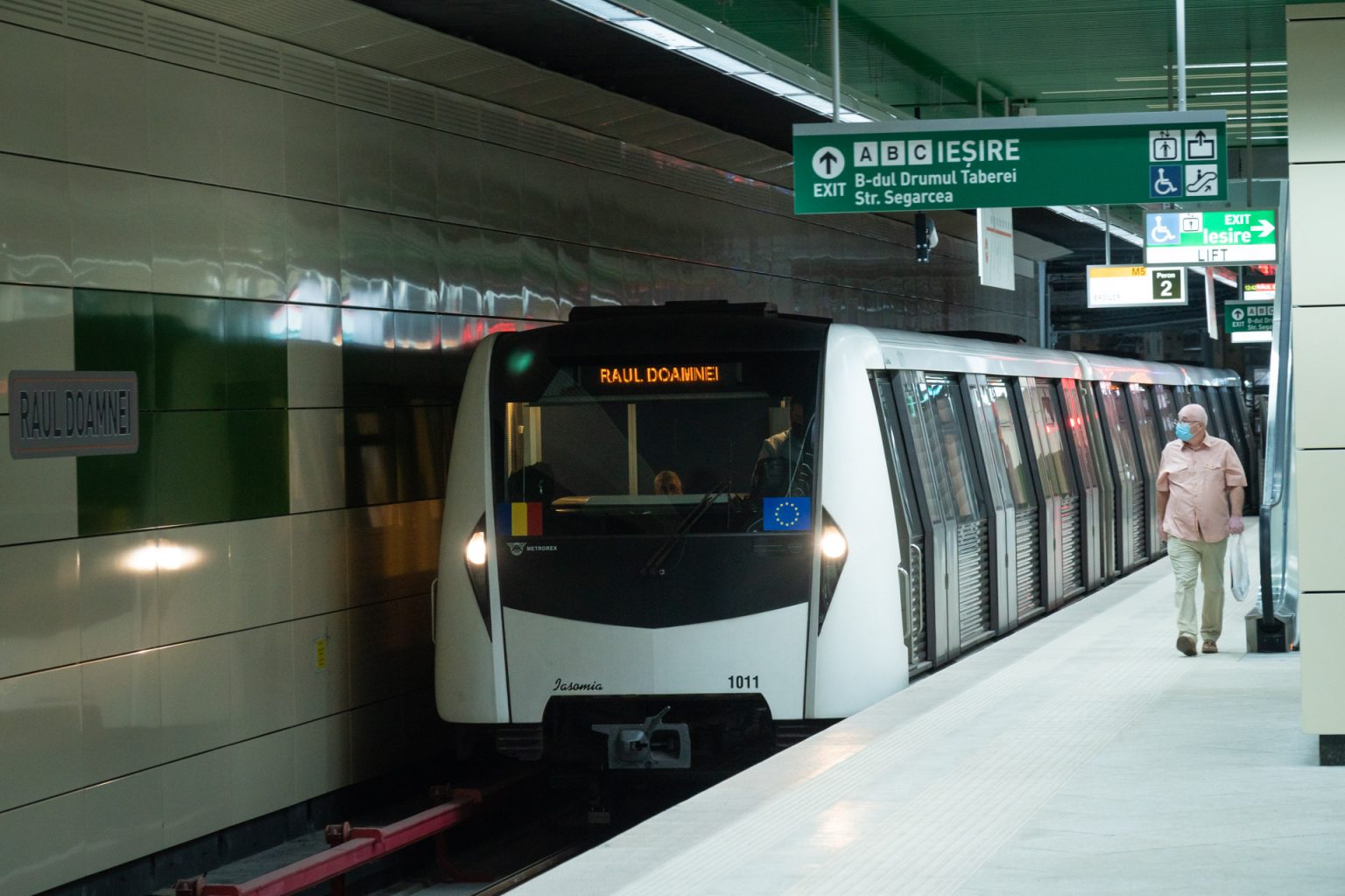 Cum arată stațiile de pe noua magistrală de metrou M5 | GALERIE FOTO ...
