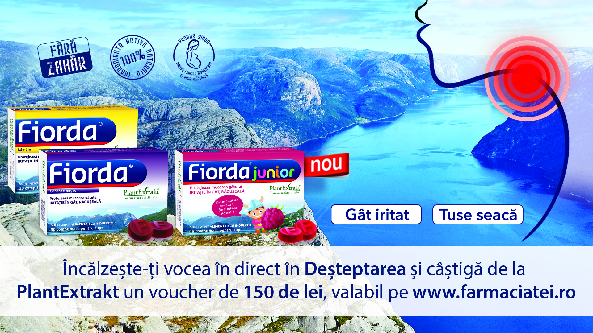 Deșteptarea și Fiorda te provoacă la o sesiune-fulger de încălzire ...