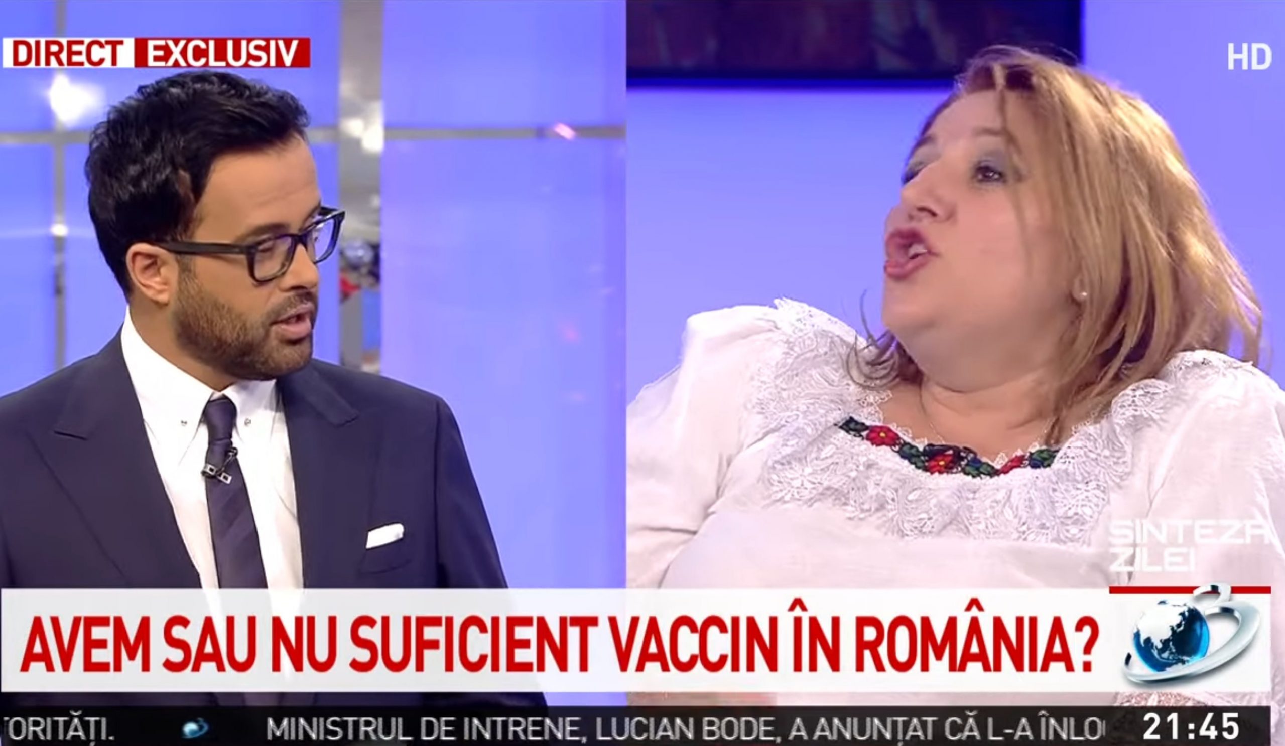 Diana Şoşoacă, schimb dur de replici cu Mihai Gâdea, în direct la TV ...