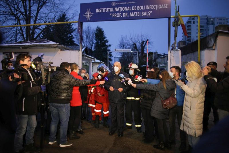 53 de pacienți de la Matei Balș, transferați la mai multe spitale din ...