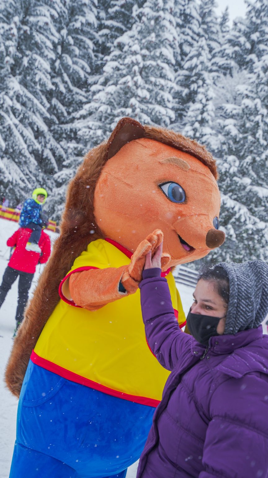 Pârtia Bradul s-a transformat și în această iarnă în Pârtia cu Surprize ...