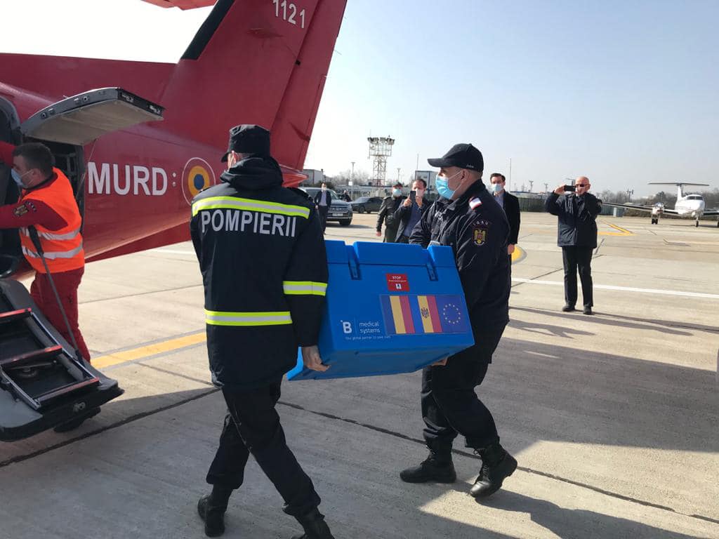 România, lăudată pentru donația de vaccinuri anti-Covid făcută Moldovei ...