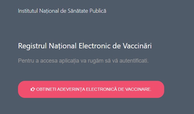 Românii vaccinați cu ambele doze pot descărca online adeverința de ...