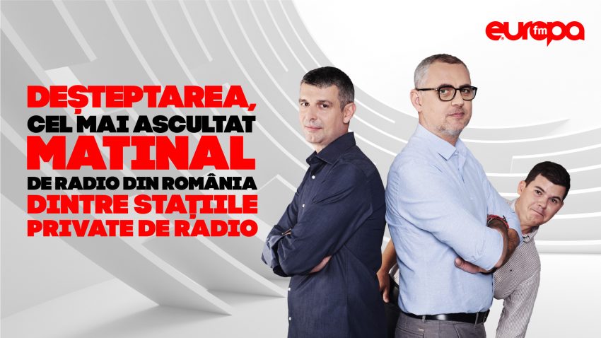Vlad Petreanu, George Zafiu și Luca Pastia, în backstage la Europa FM ...