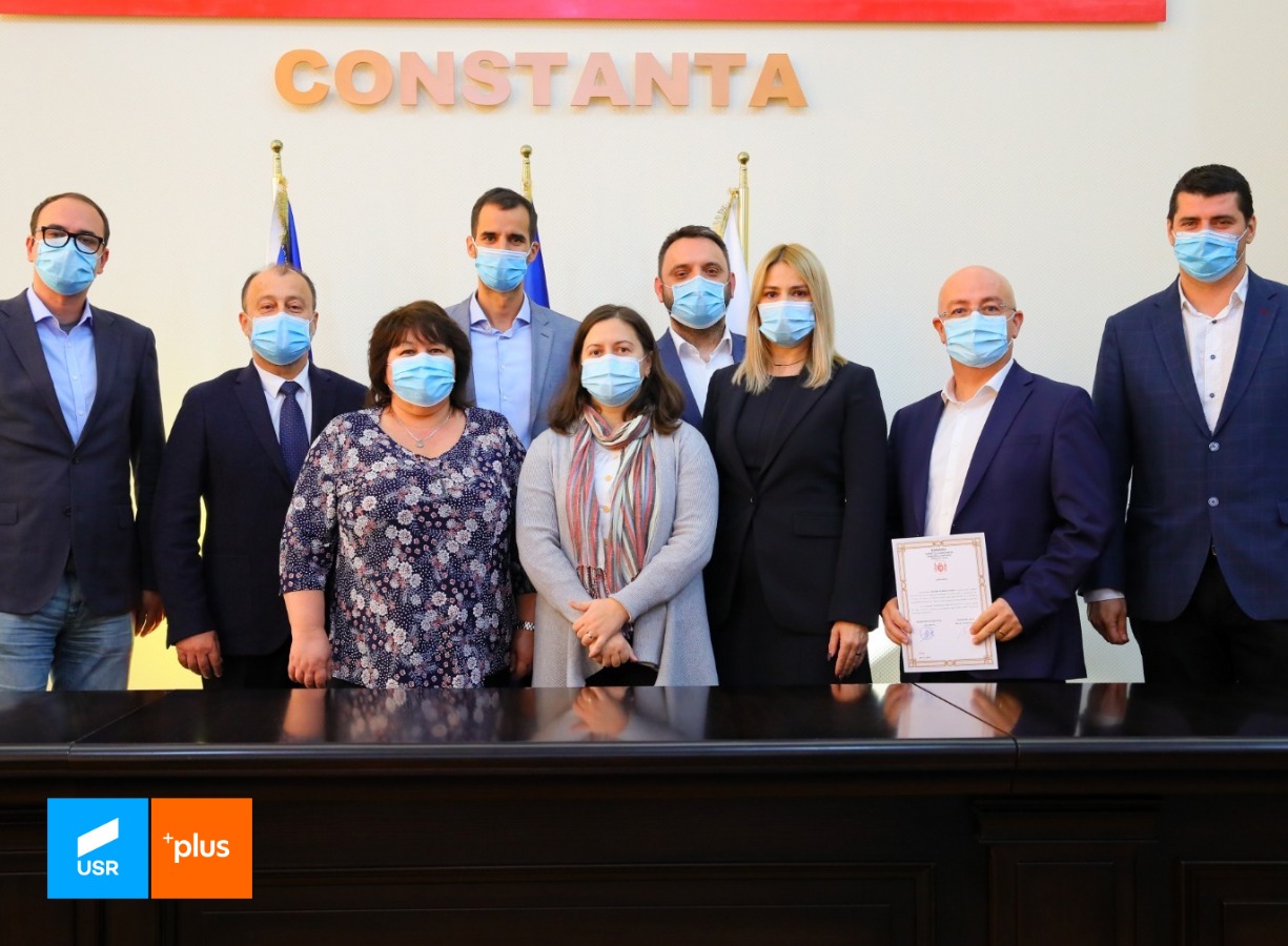 Consilierii USR PLUS Constanța au boicotat ședința de Consiliu Local în ...