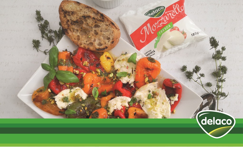 Coolinaria: Salată de ardei copți cu mozzarella | AUDIO : Europa FM