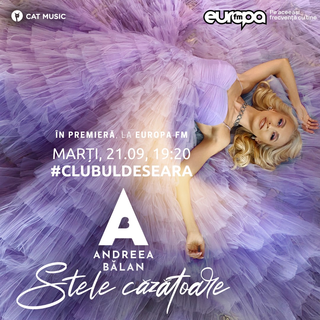 Andreea Bălan lansează ”Stele căzătoare” și anunță un nou album, în ...