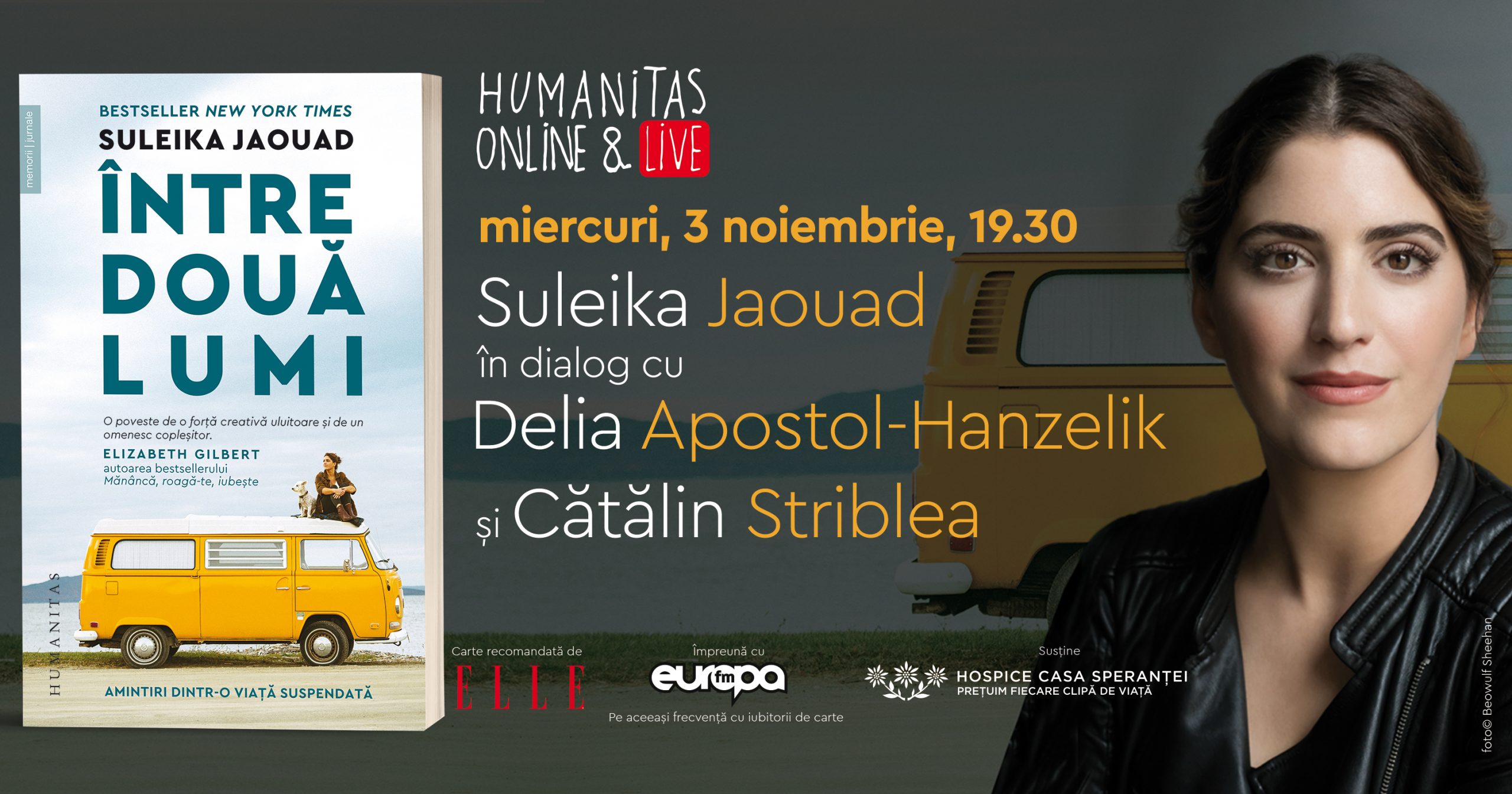 Suleika Jaouad în dialog cu Delia Apostol-Hanzelik și Cătălin Striblea ...