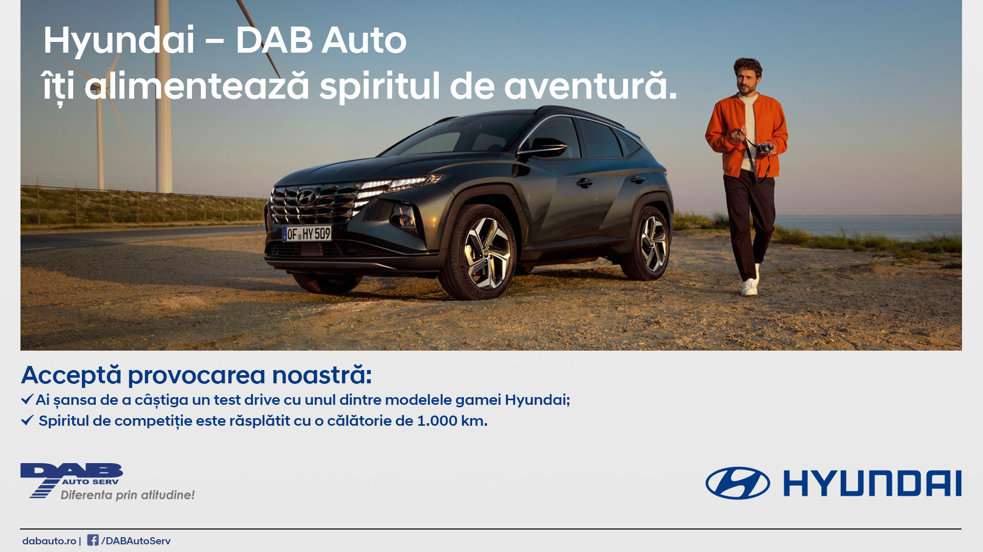 Răspunde provocării Auto Fan și câștigă un test drive de la DAB Auto ...