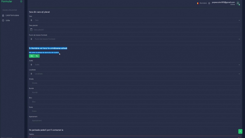 Cum completezi și cum generezi un formular PLF de intrare în România ...