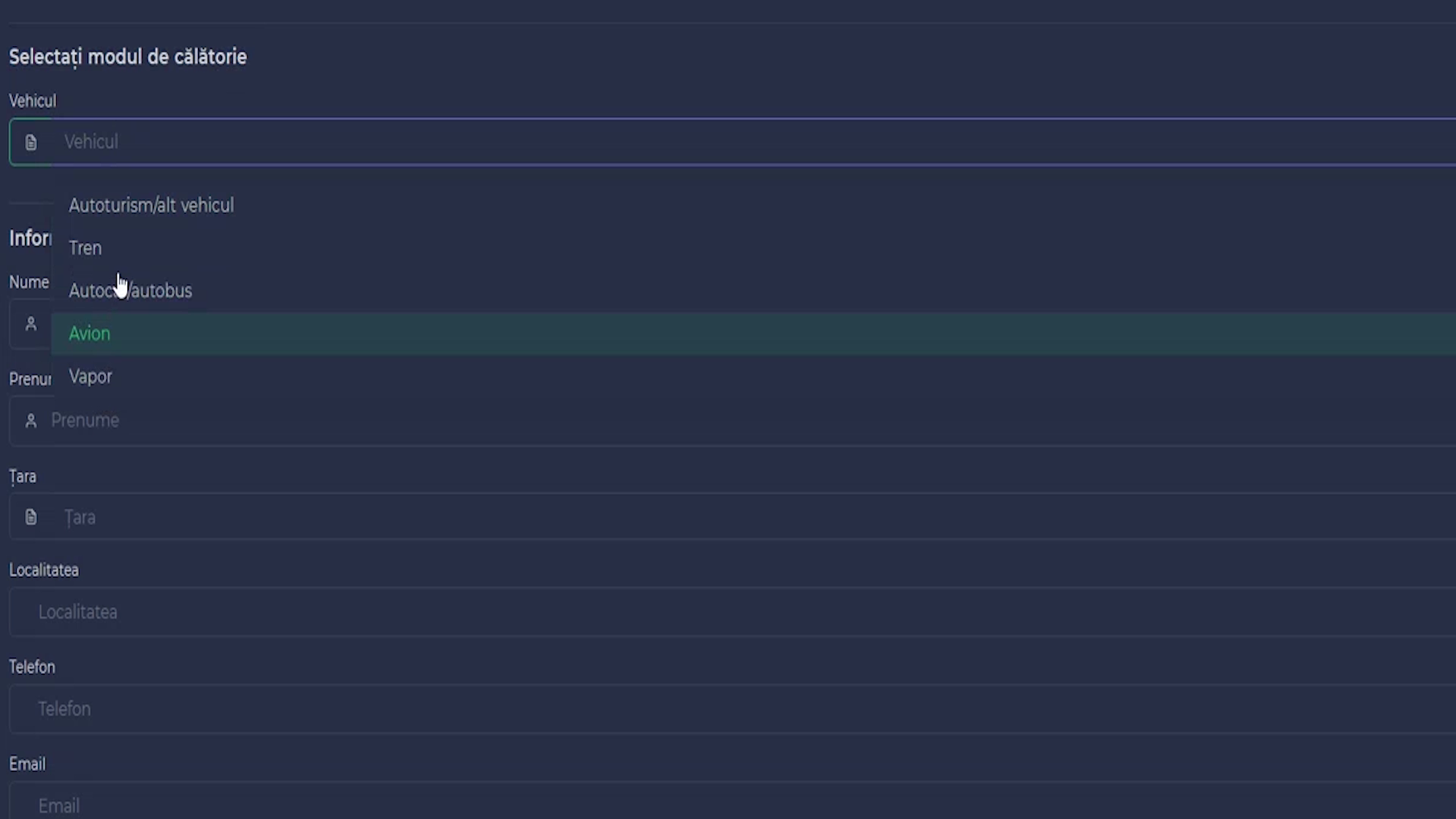 Cum completezi și cum generezi un formular PLF de intrare în România ...