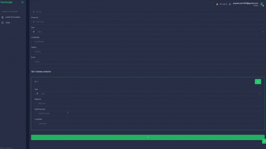 Cum completezi și cum generezi un formular PLF de intrare în România ...