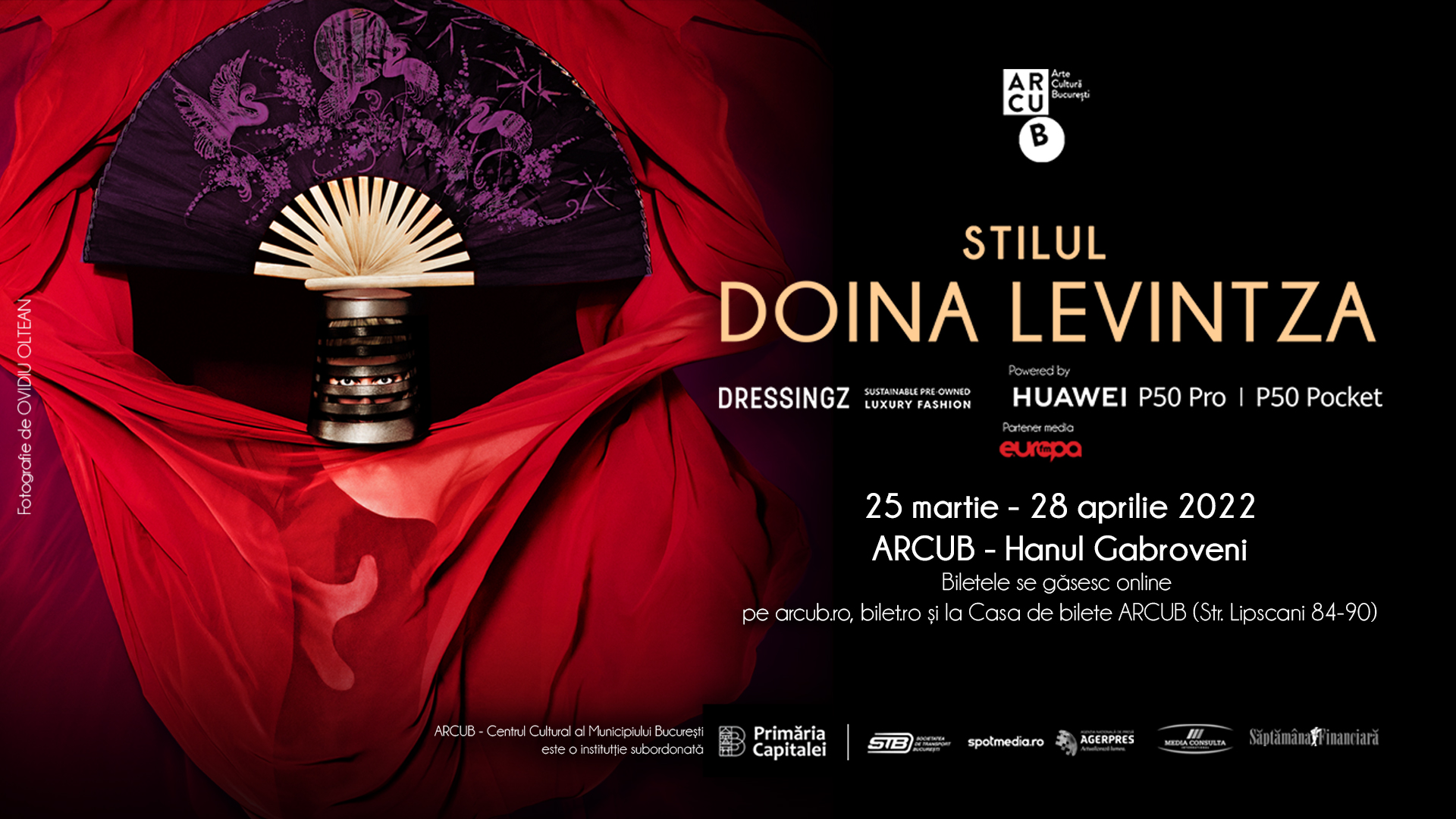 EXPOZIŢIA-EVENIMENT „STILUL DOINA LEVINTZA” DIN 25 MARTIE, LA ARCUB ...
