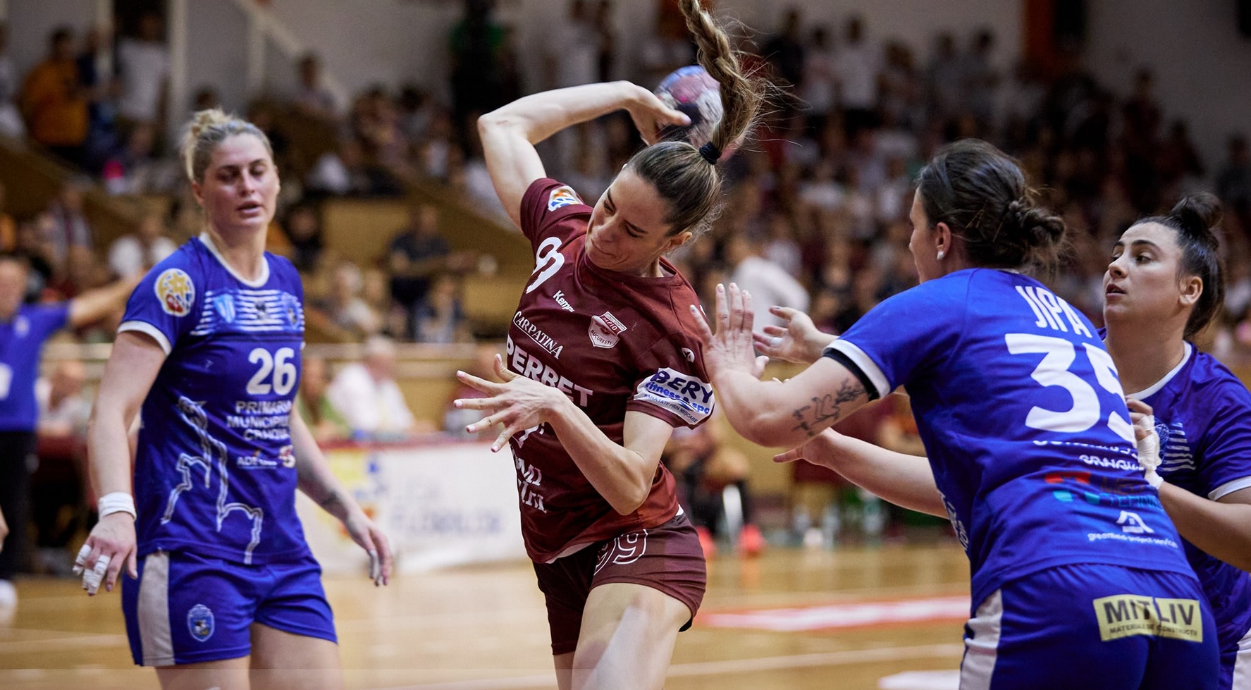 Rapid Bucureşti, noua campioană a României la handbal feminin