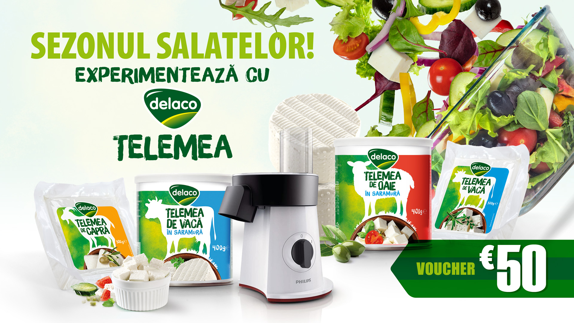 Cunoști un mare iubitor de salate? Delaco îi pregătește o surpriză la ...