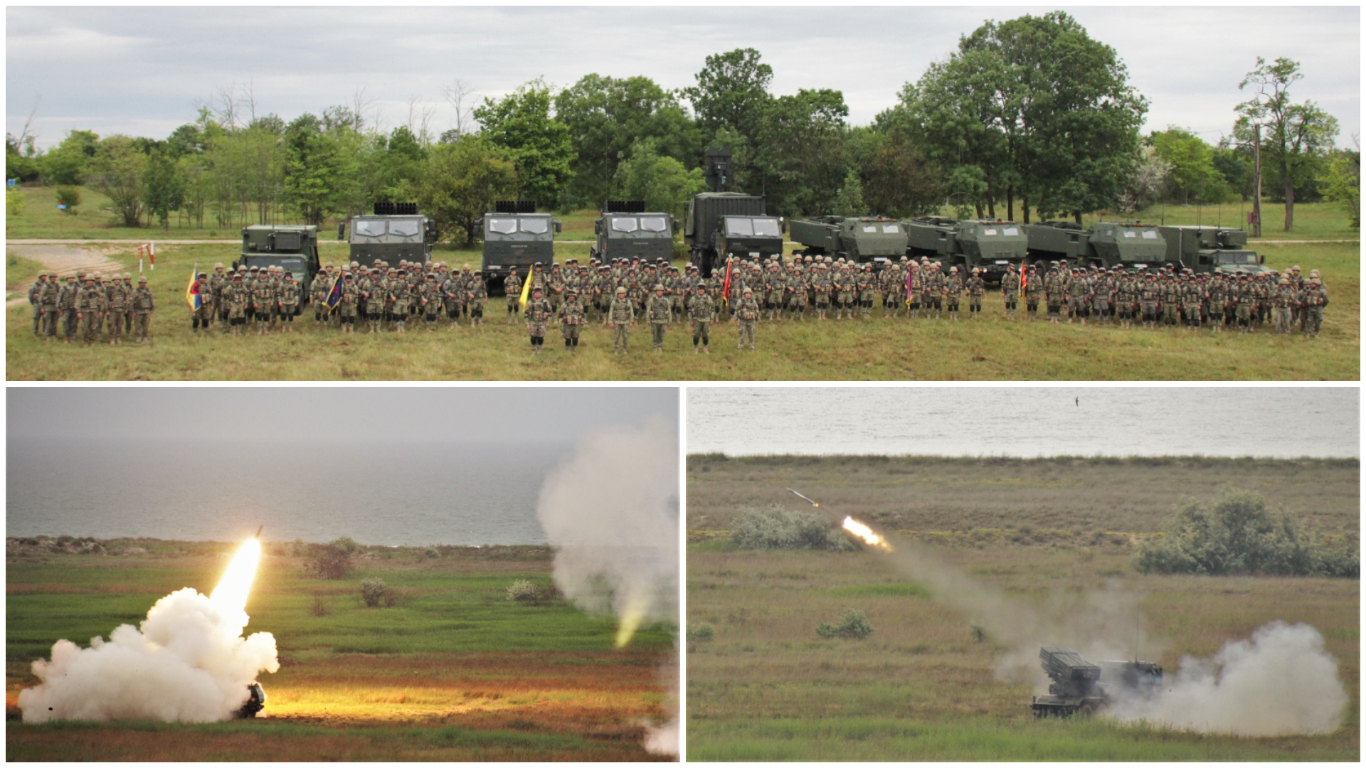 Primele exerciții de tragere, în premieră, cu sistemul HIMARS deținut ...