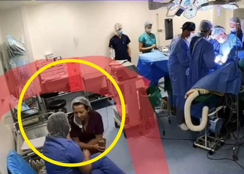 Cadrele medicale de la Institutul Fundeni, surprinse fără mască și bând ...