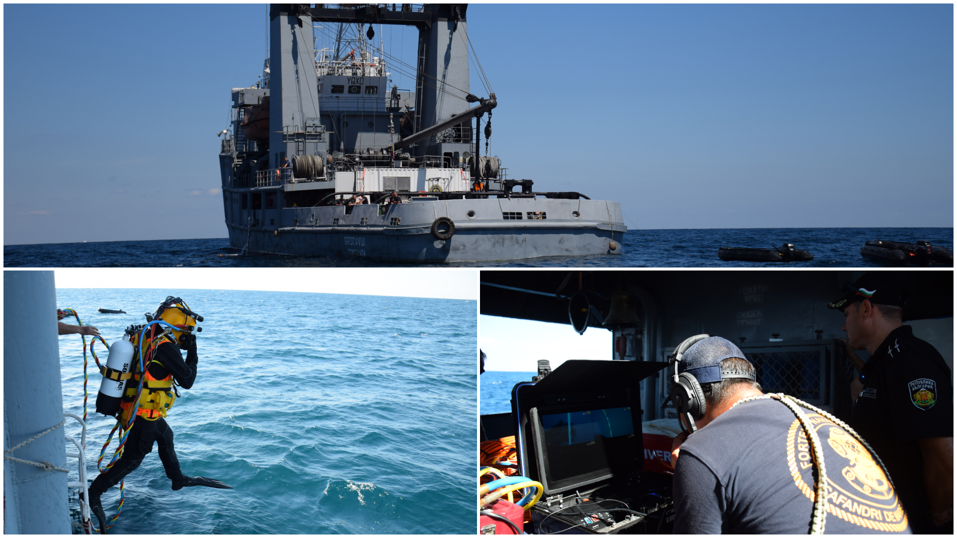 Forțele Navale Române: Imagini din momentul exercițiilor „EP MCM Dive ...