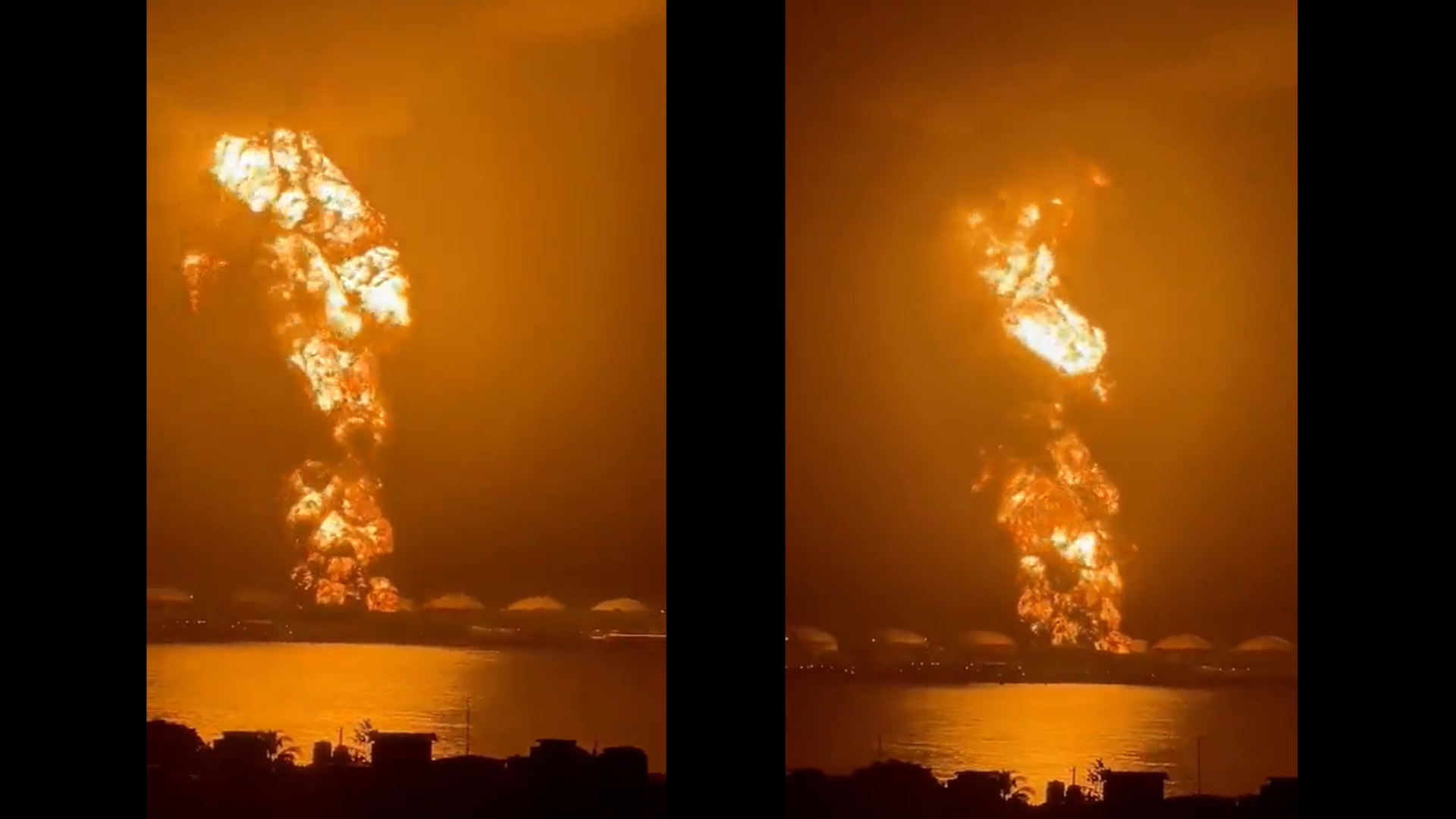 Incendiul masiv de la terminalul petrolier din Cuba, soldat cu moartea ...