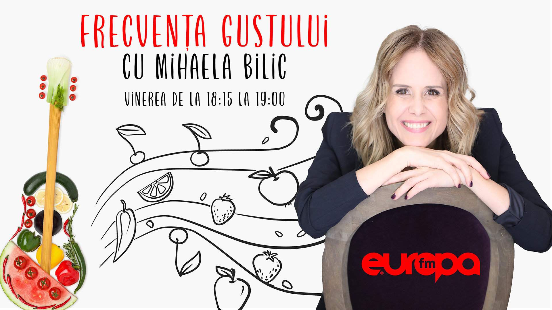 Dr. Mihaela Bilic prezintă de vineri, 16 septembrie, Frecvența Gustului ...